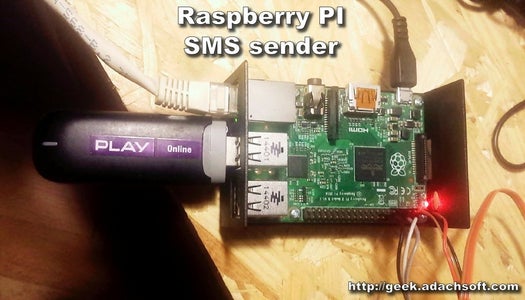 Raspberry PI SMS Sender : 7 Steps - Instructables