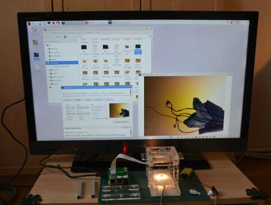 RPiScope: a Raspberry Pi Microscope, Build From Laser Cut Acrylic Parts ...