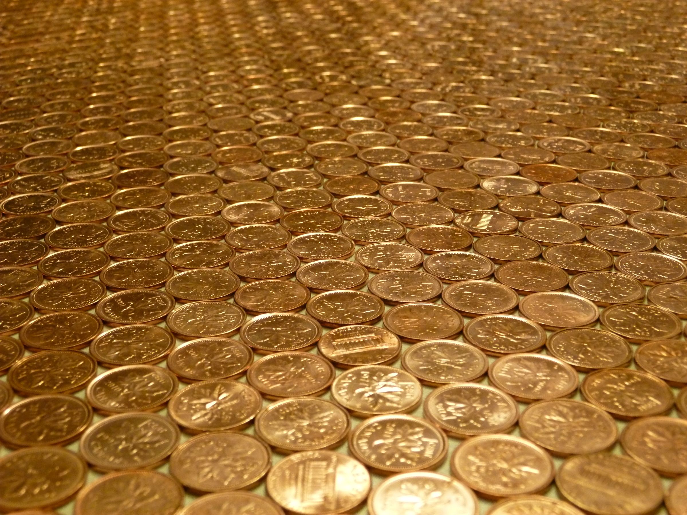 PENNY TABLE : 4 Steps (with Pictures) - Instructables