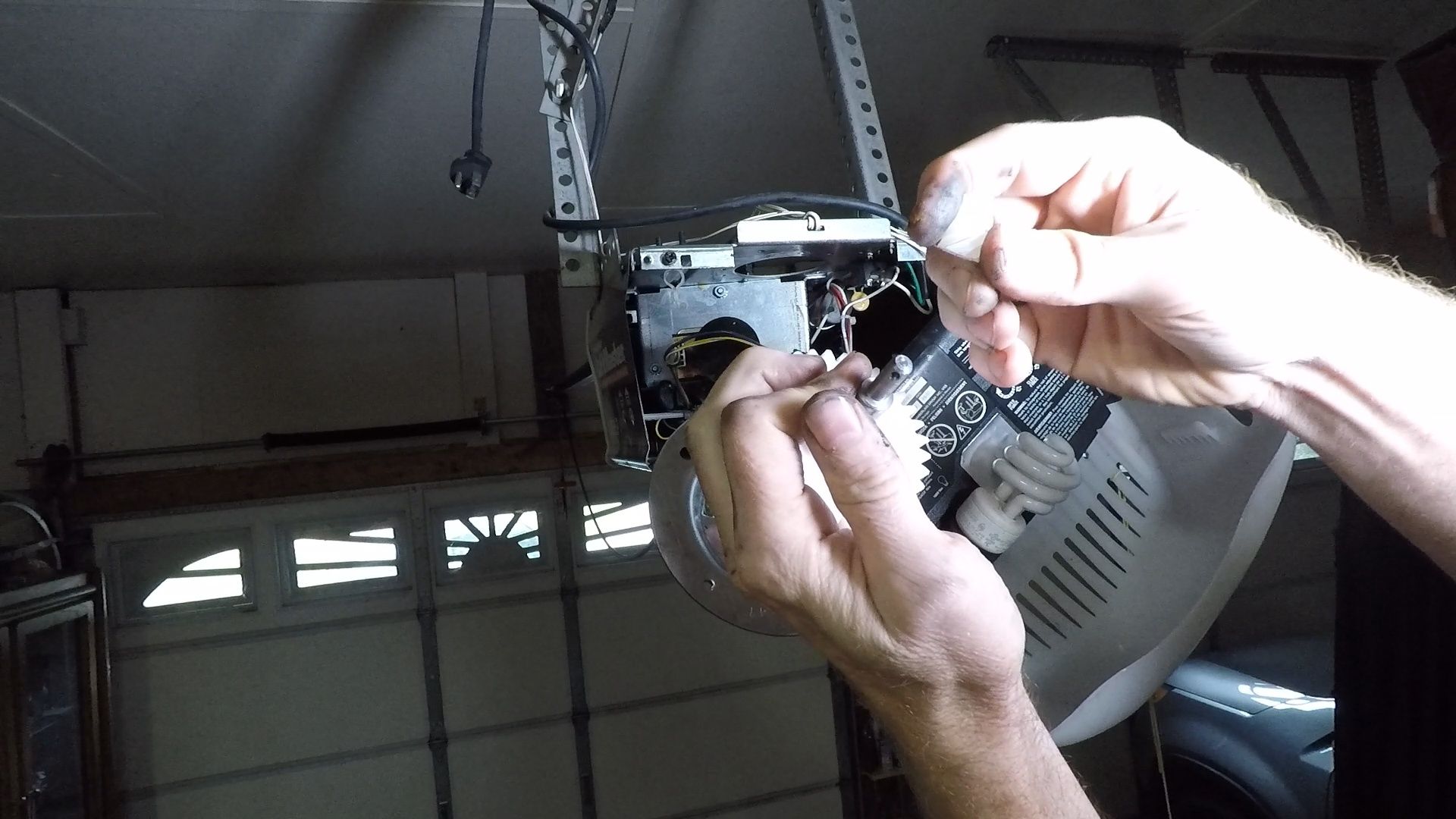 Replacing a Garage Door Opener Chain Drive Module : 15 Steps (with ...