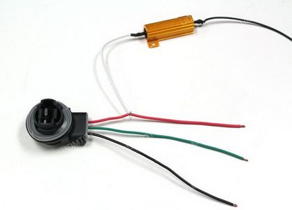 How to Install Load Resistors for LED Turn Signal Lights : 6 Steps ...