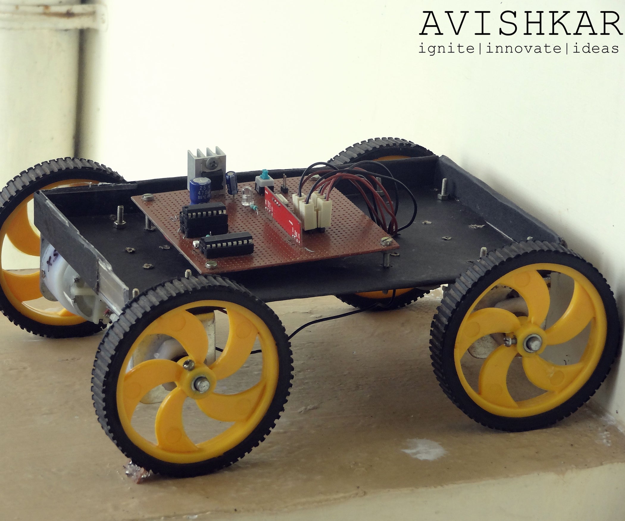 REMOTE CONTROL CAR a PIECE OF CAKE : 10 Steps - Instructables