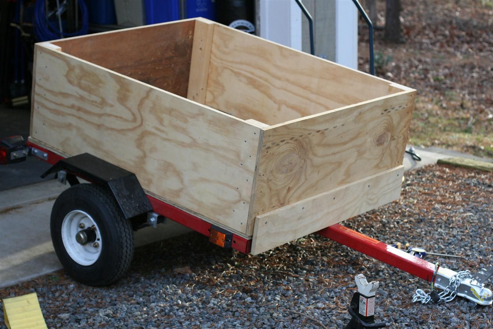 Quick Sides for Small Utility Trailer : 4 Steps (with Pictures ...