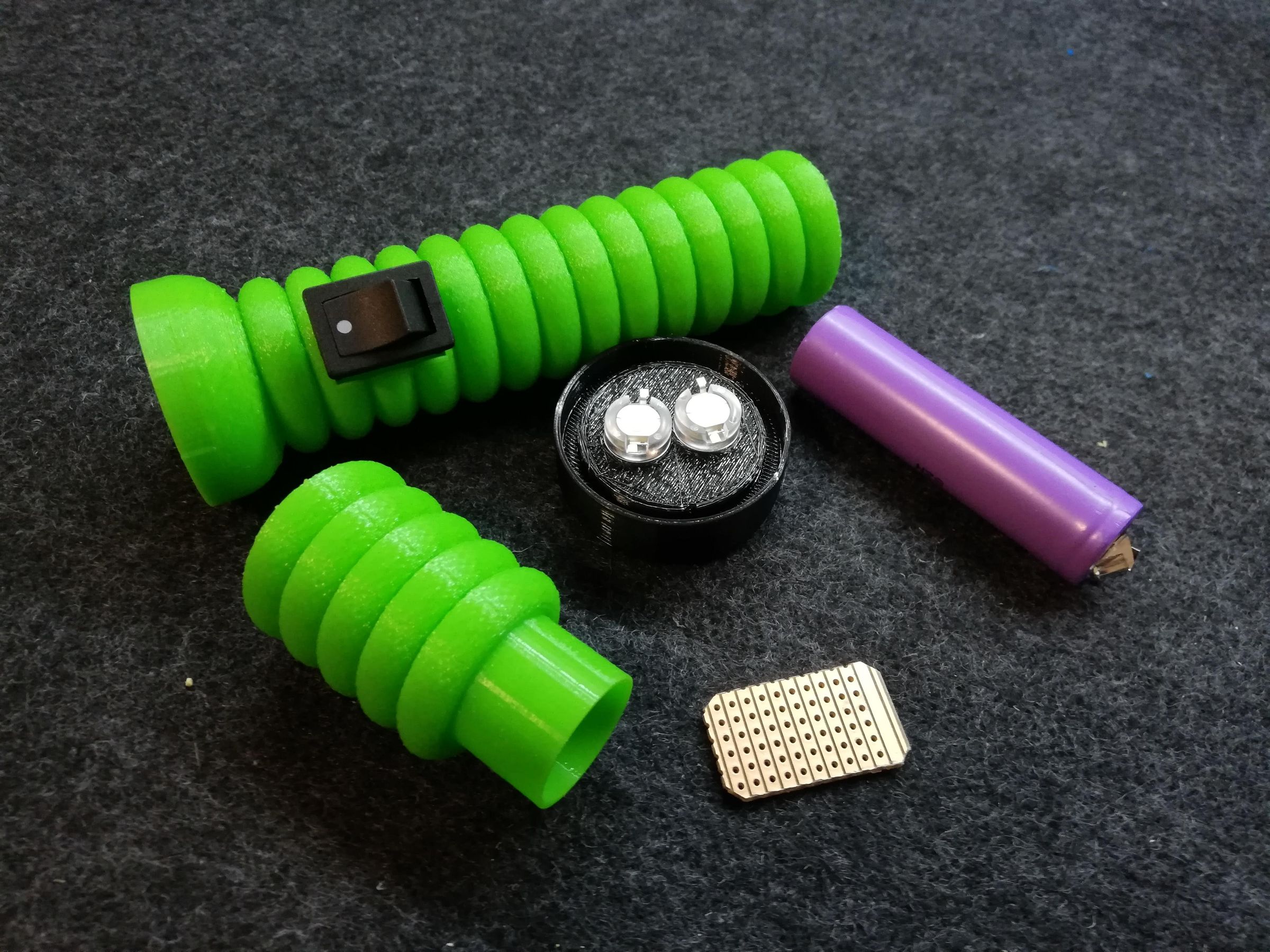 USB Rechargeable Eco Friendly Flashlight : 4 Steps (with Pictures ...