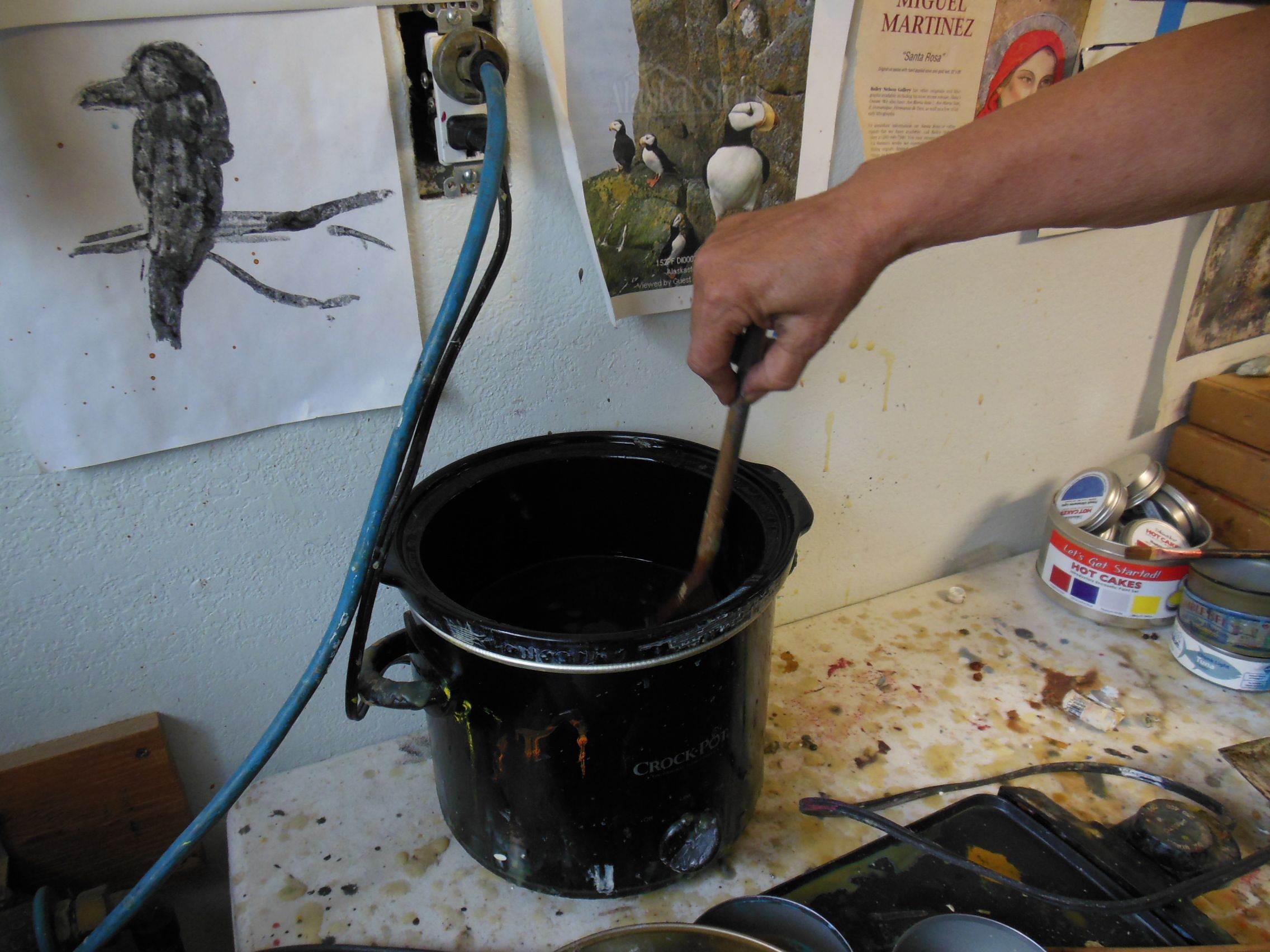 Beeswax Painting Aka Encaustic Painting : 46 Steps (with Pictures ...