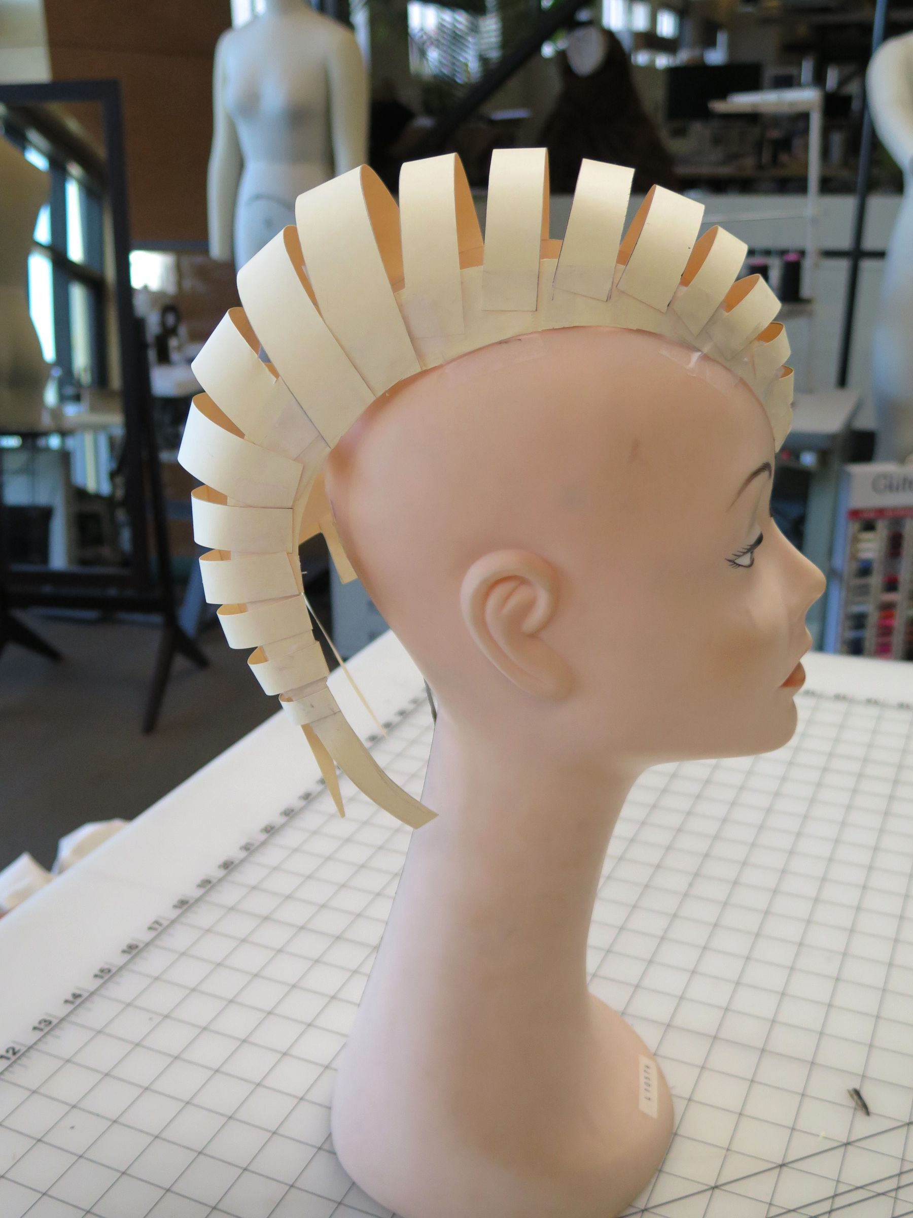 Leather and El Wire Sci-Fi Headdress : 16 Steps (with Pictures ...
