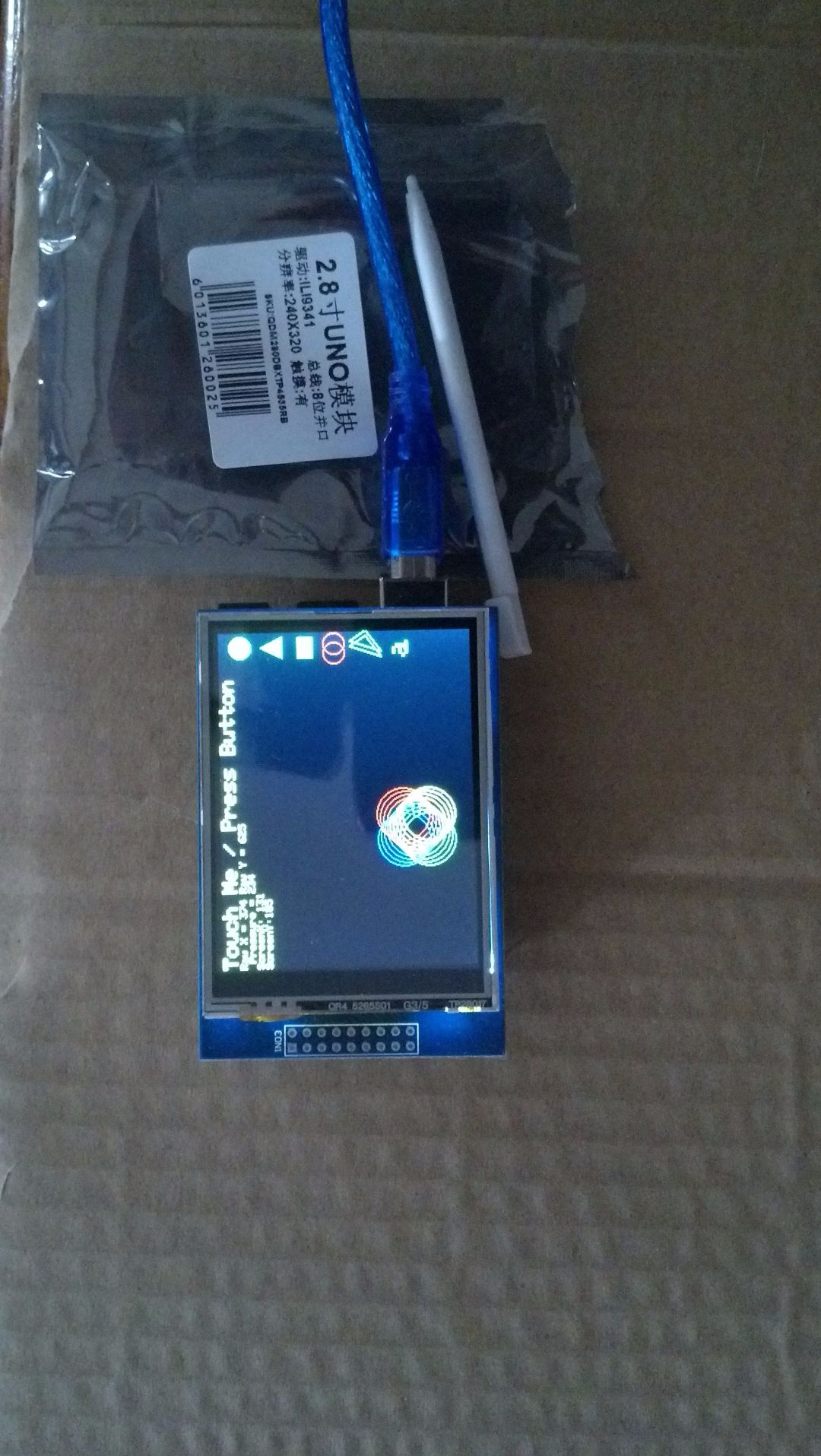 UNO R3 2.8 TFT Touch Screen With SD Card Socket for Arduino Board Module : 7 Steps (with ...