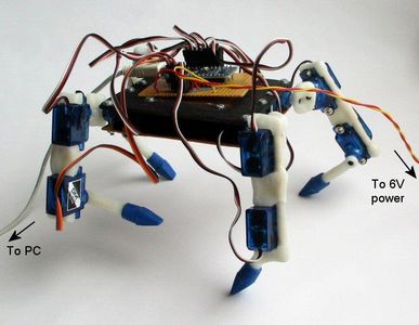 A Walking Robot That's Easy to Build : 13 Steps (with Pictures ...