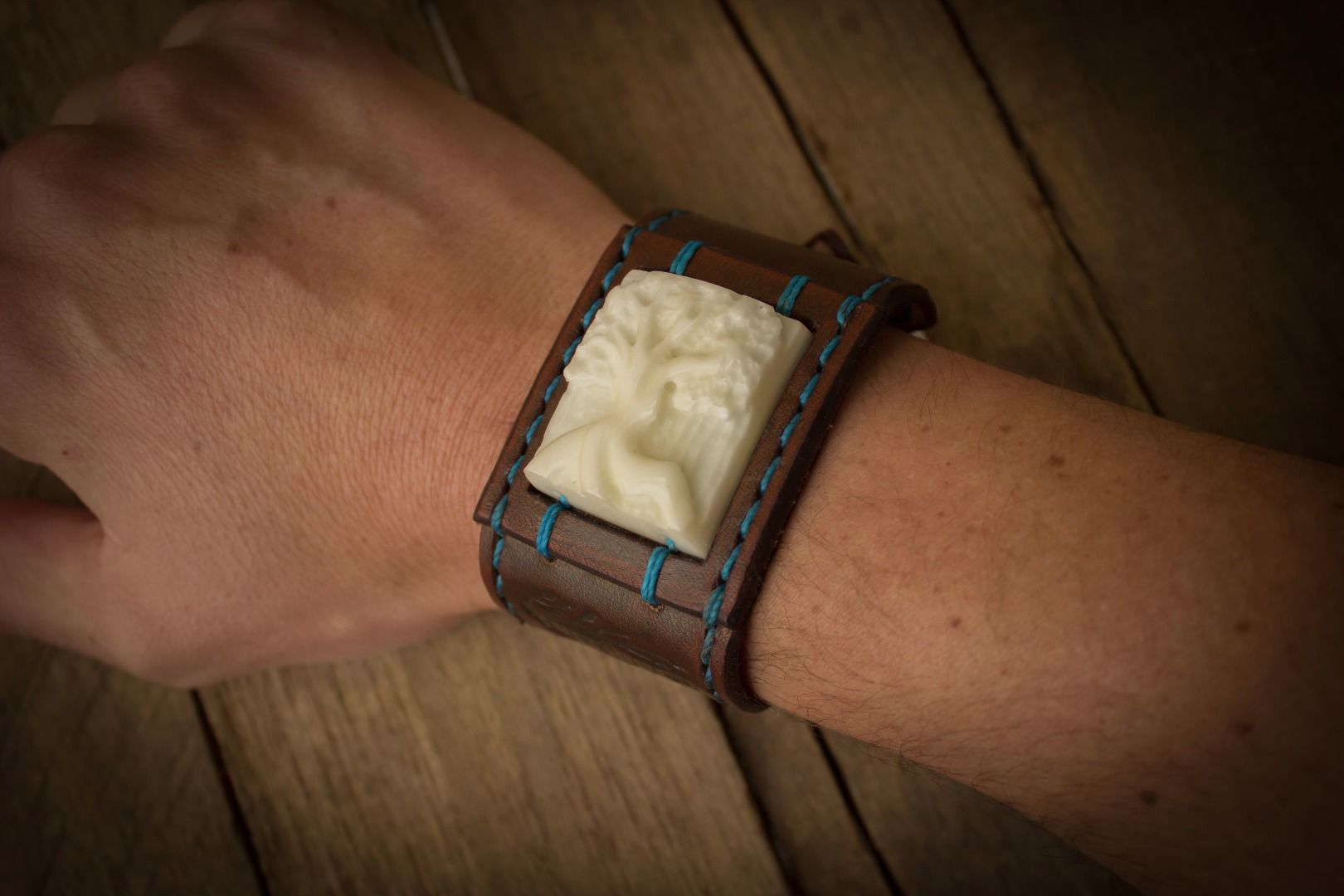 Carved Vegetable Ivory (Tagua) Bracelet : 16 Steps (with Pictures ...