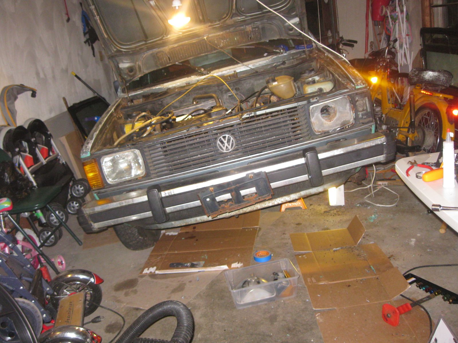Replace a Mechanical Fuel Injection System on 1981 VW Rabbit Diesel ...