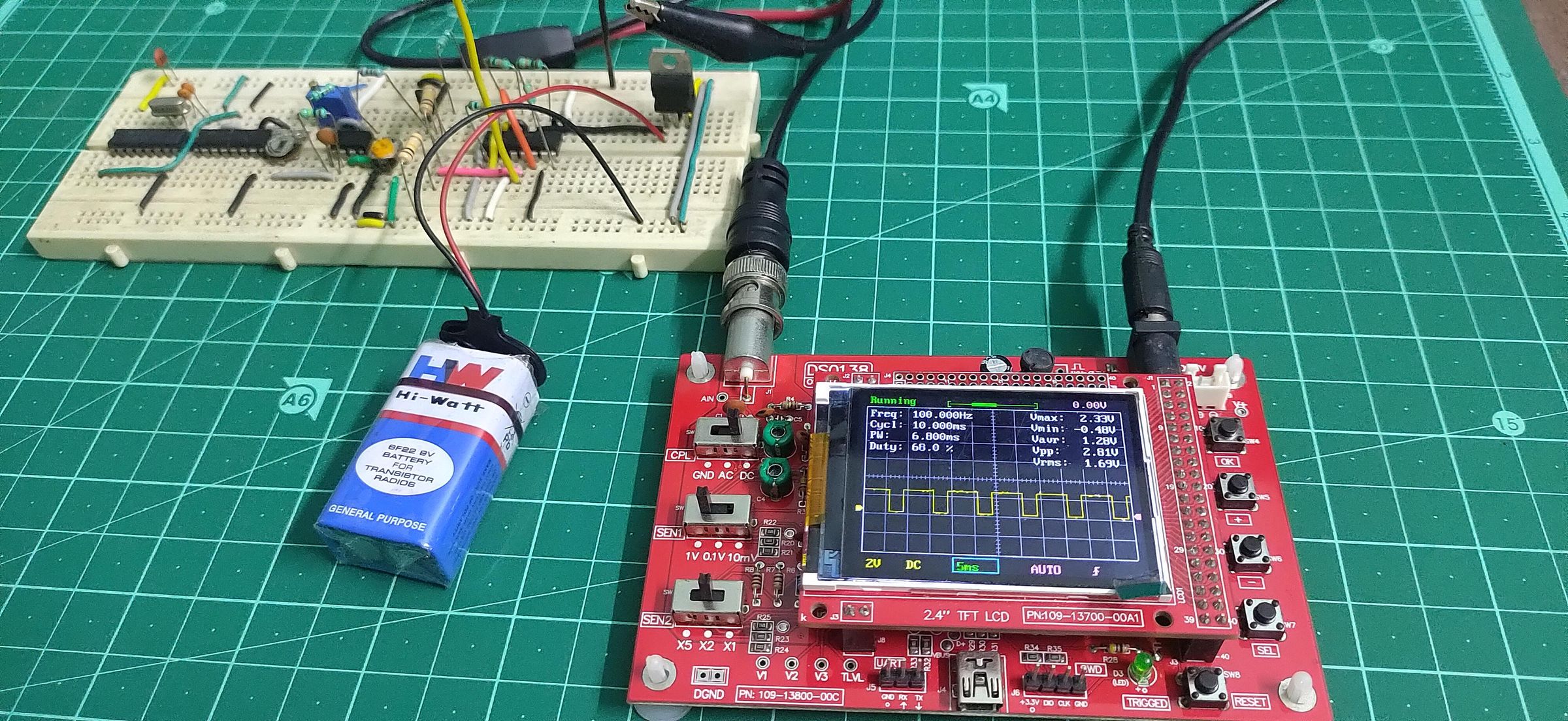 TL494 Working With a Crystal || Generate Perfect 50Hz Modified Square ...