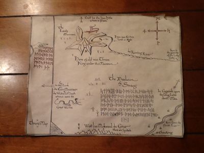 Thror's Map Replica : 3 Steps - Instructables