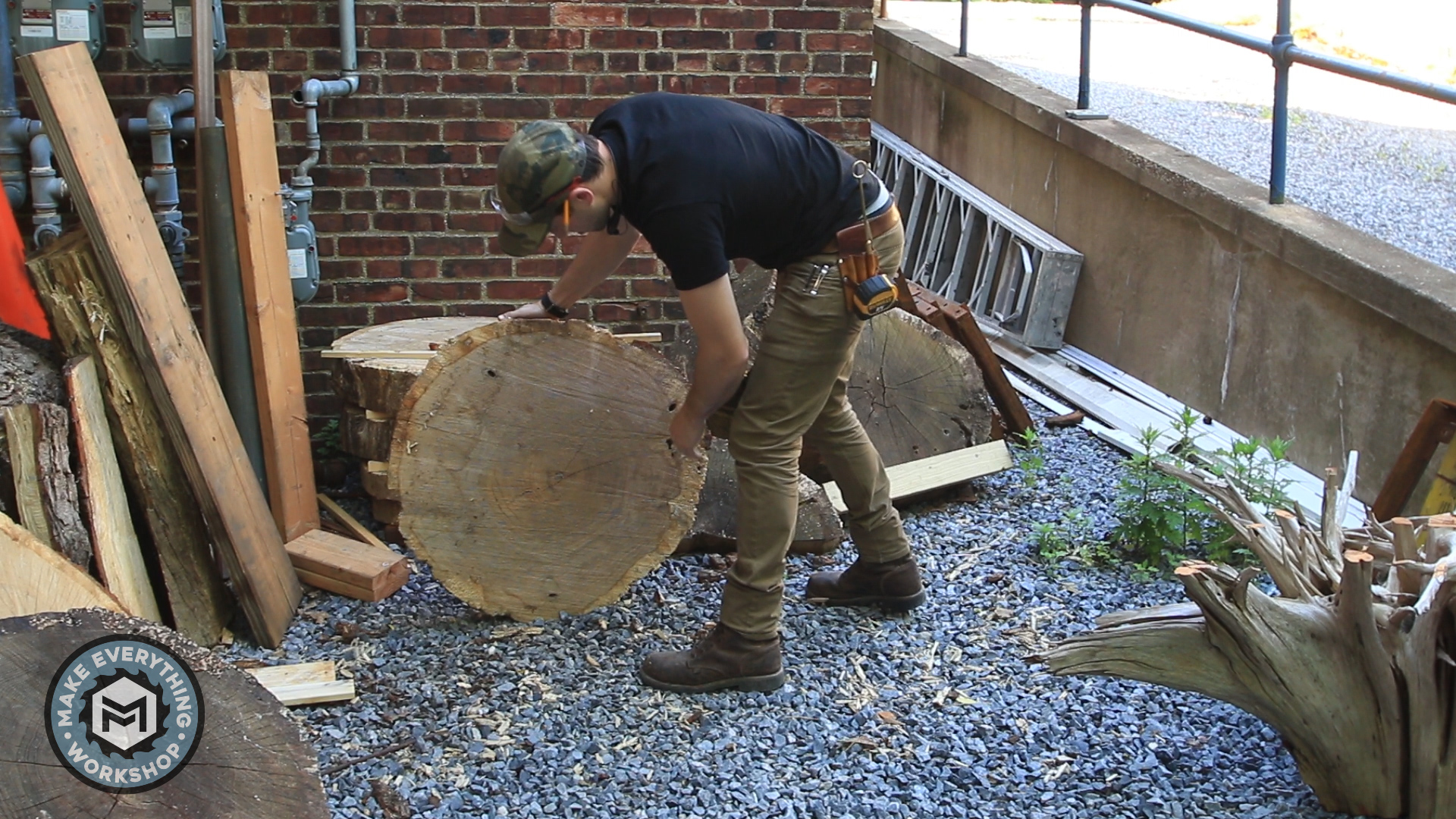 How To: Log Slice Side Table : 15 Steps (with Pictures) - Instructables