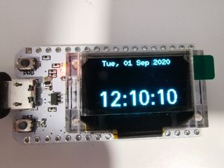 WiFi Kit 32 NTP Clock - Instructables