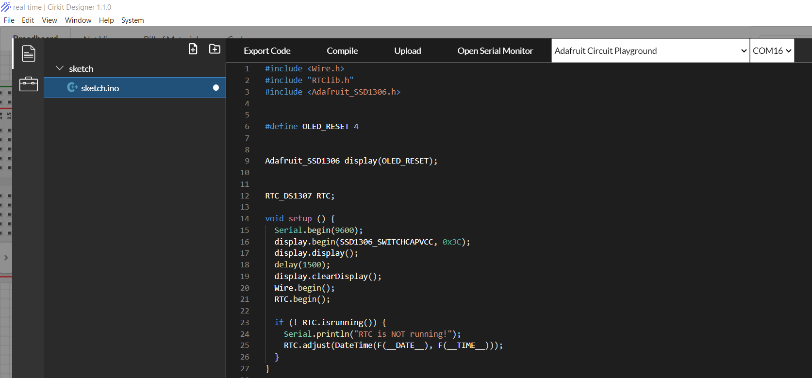 RTC Based Clock Using Arduino and OLED : 8 Steps - Instructables