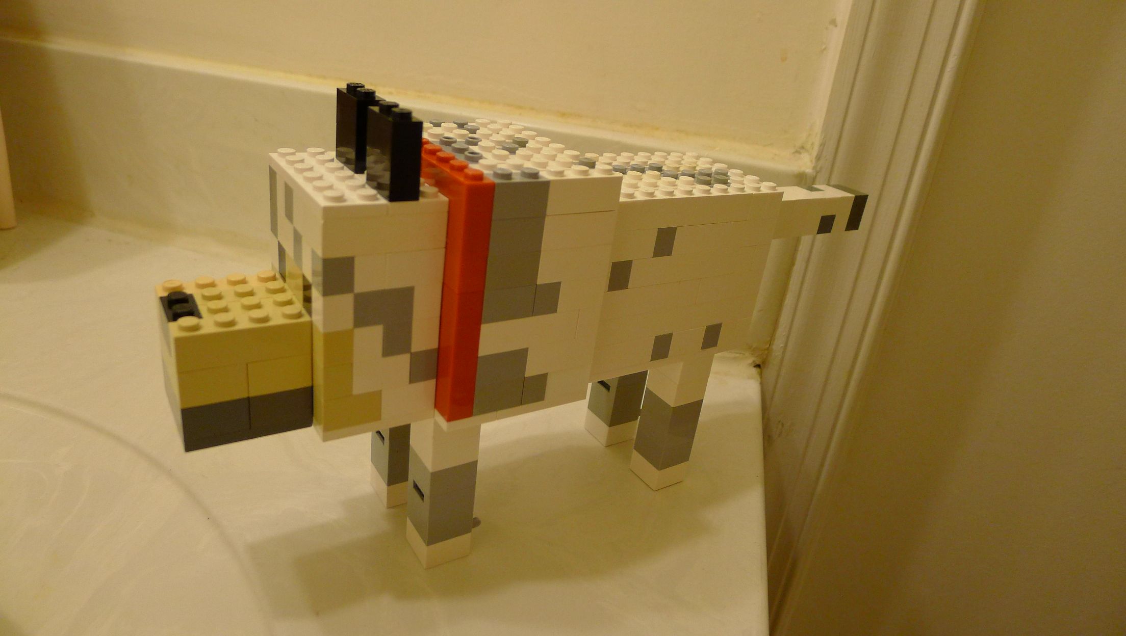 Lego Minecraft Dog : 5 Steps - Instructables