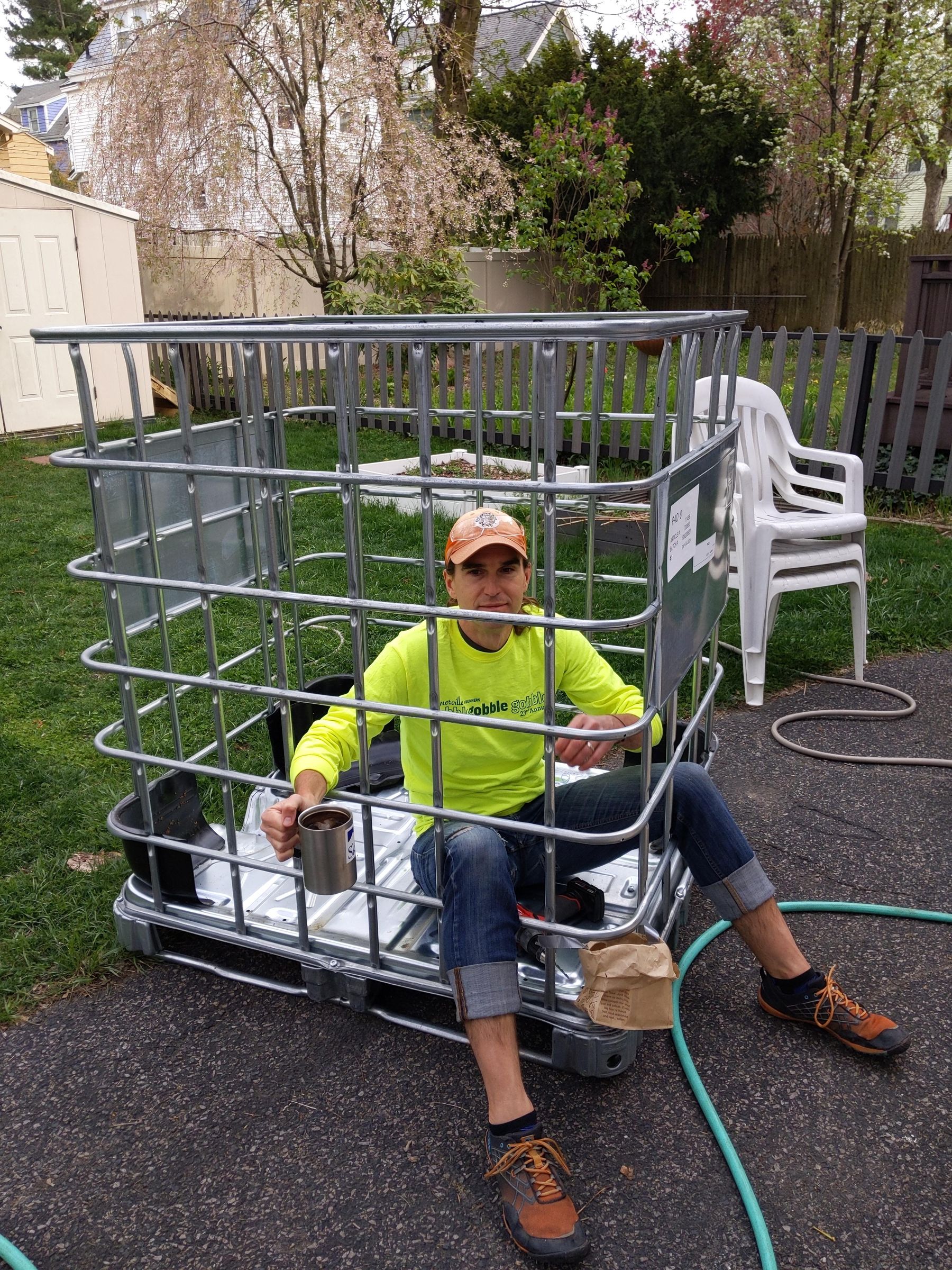 Two Person Cedar Hot Tub From an IBC Tote : 14 Steps (with Pictures ...