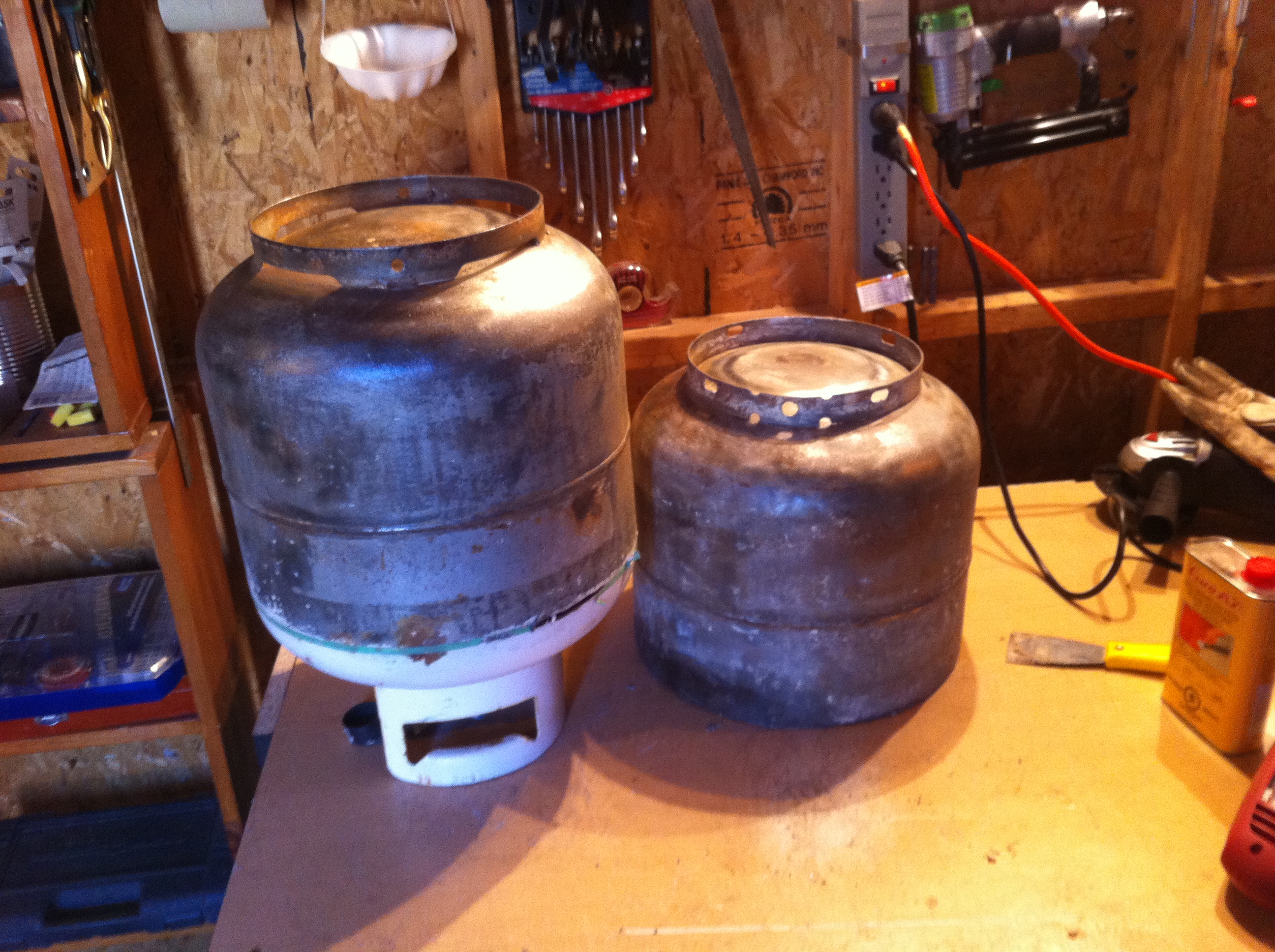 DIY Smoker From 2 Rusted Propane Tank : 6 Steps - Instructables