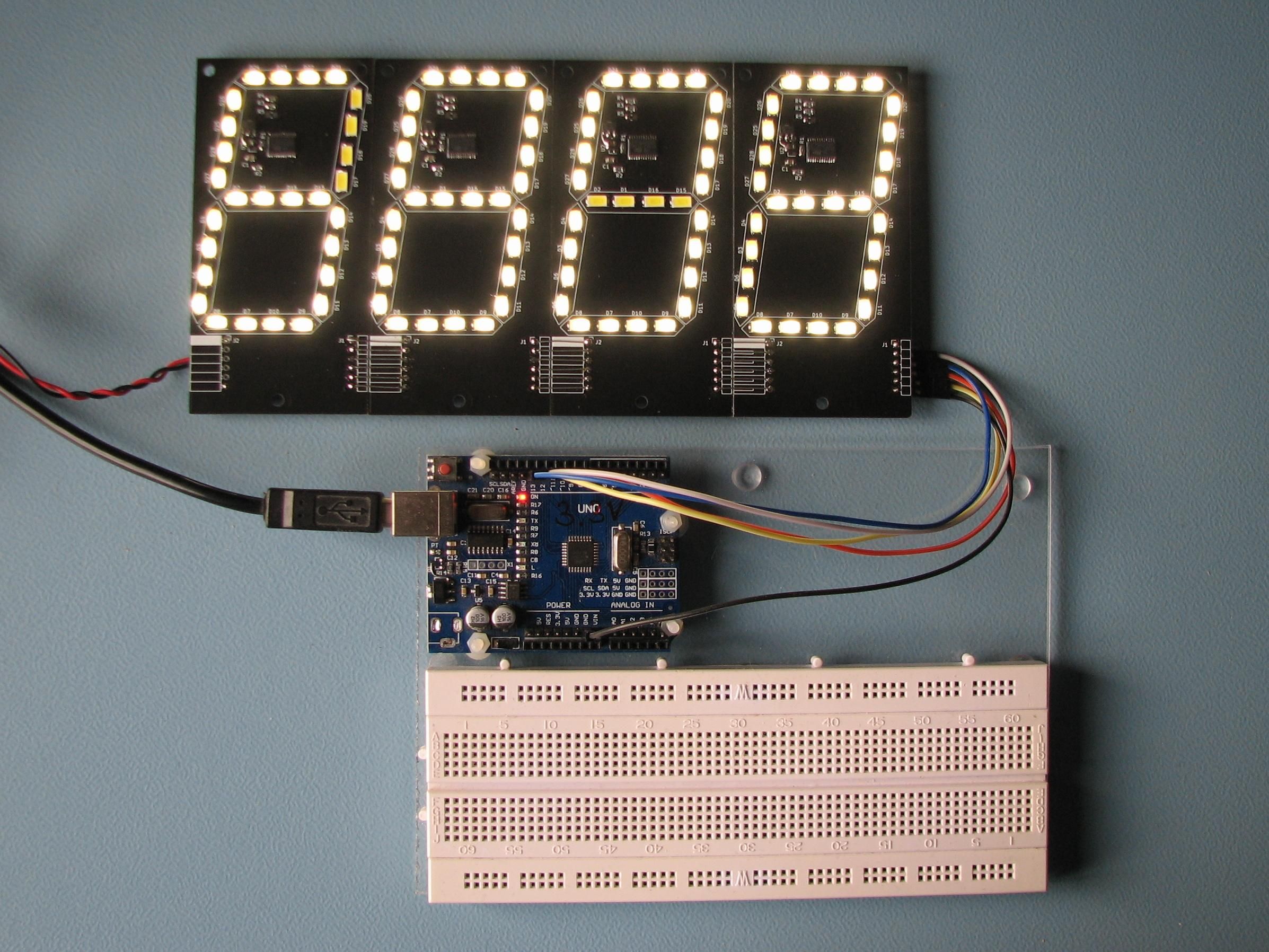 Big Seven Segment Display : 16 Steps (with Pictures) - Instructables