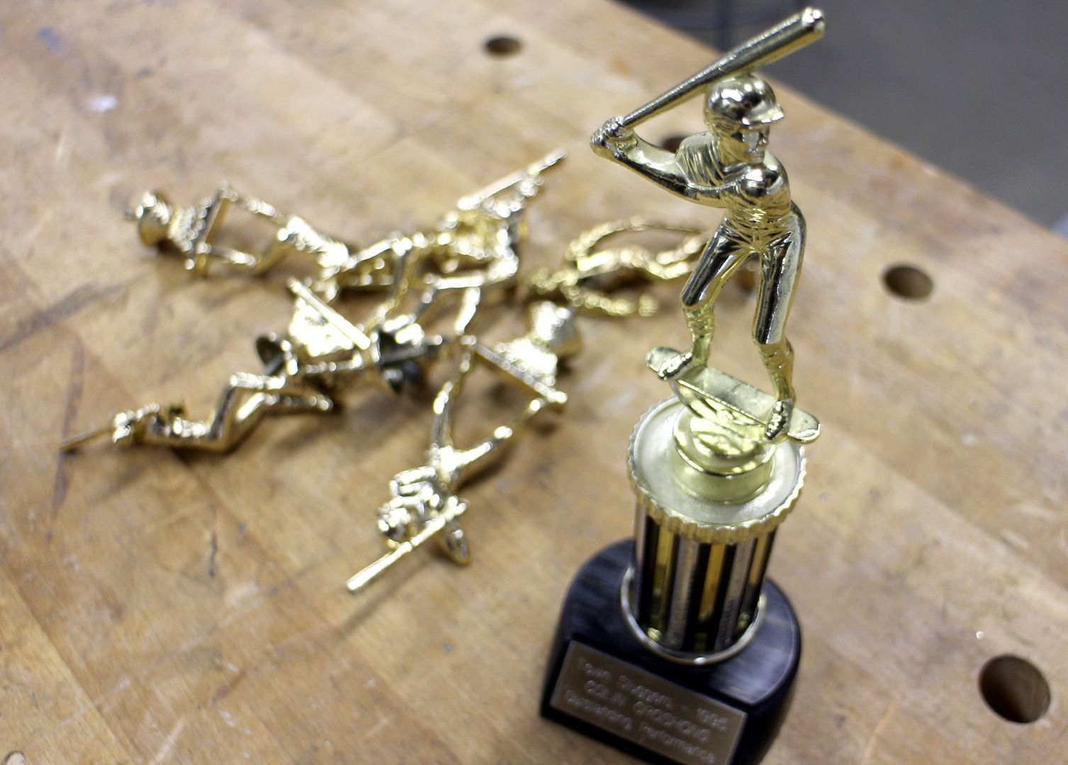 Upcycled Trophy Hanger : 12 Steps (with Pictures) - Instructables