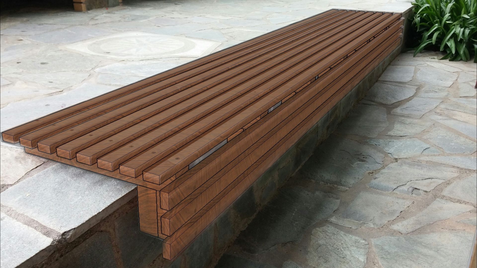 Outdoor Wooden Slat Bench Seat : 20 Steps (with Pictures) - Instructables
