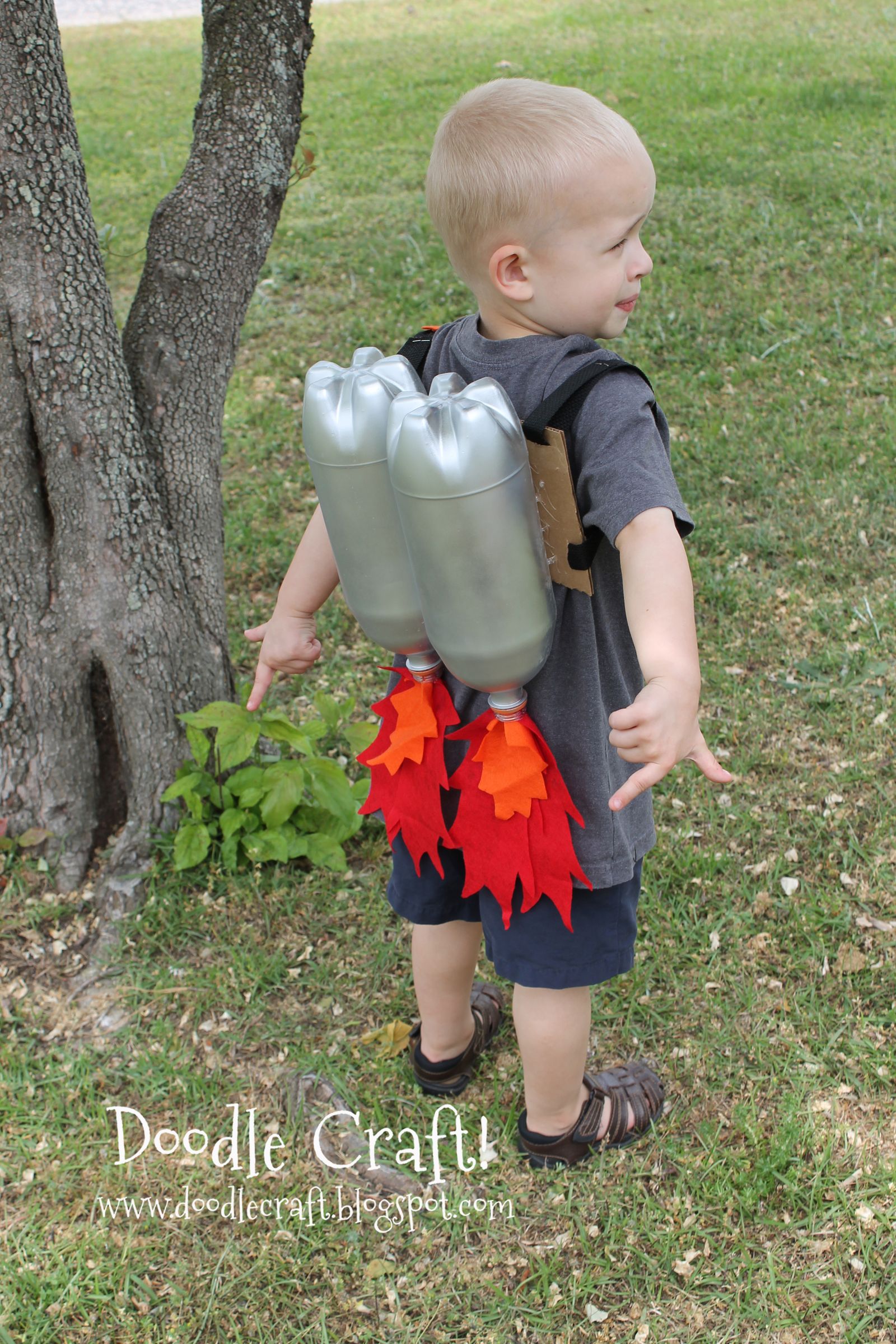 Kids Super Sci-Fi Rocket Fueled Jet Pack Made for Pennies! : 5 Steps ...