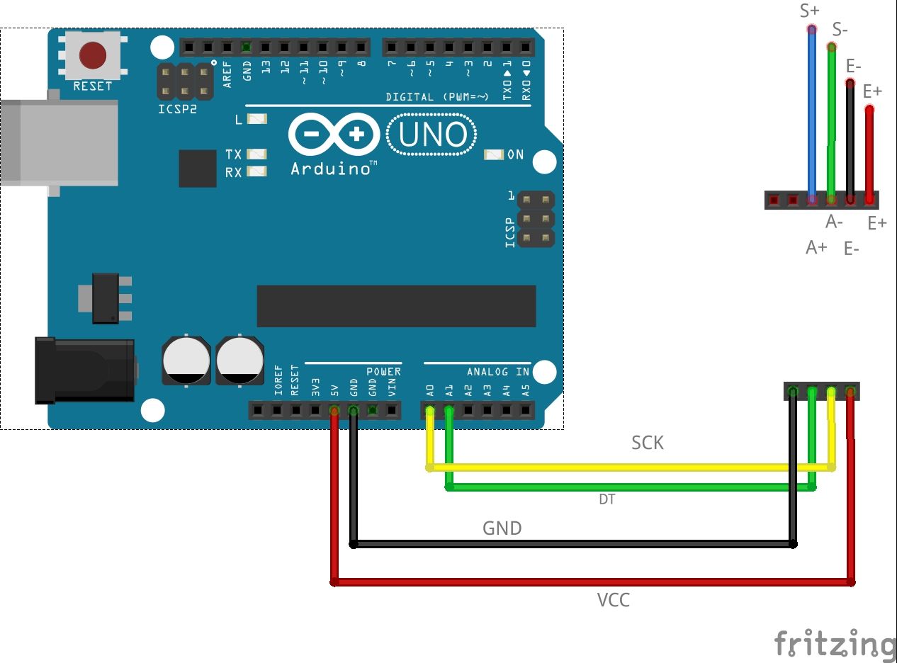 Make Your Weighing Scale Hack Using Arduino and Hx711 : 5 Steps ...