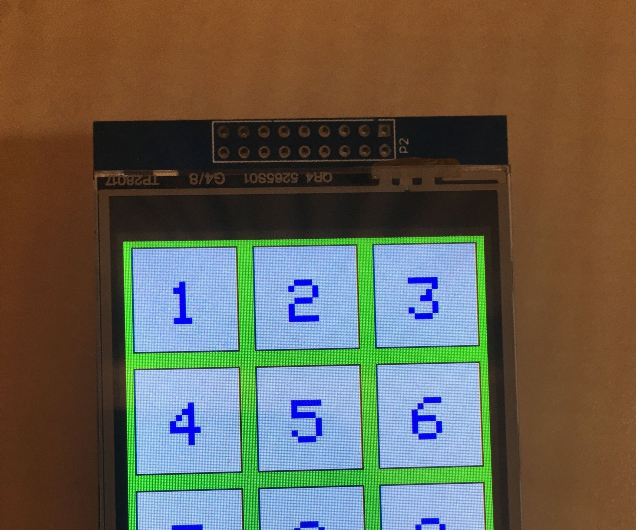Arduino 2 8 Touch Screen Board Module 4 Steps Instructables
