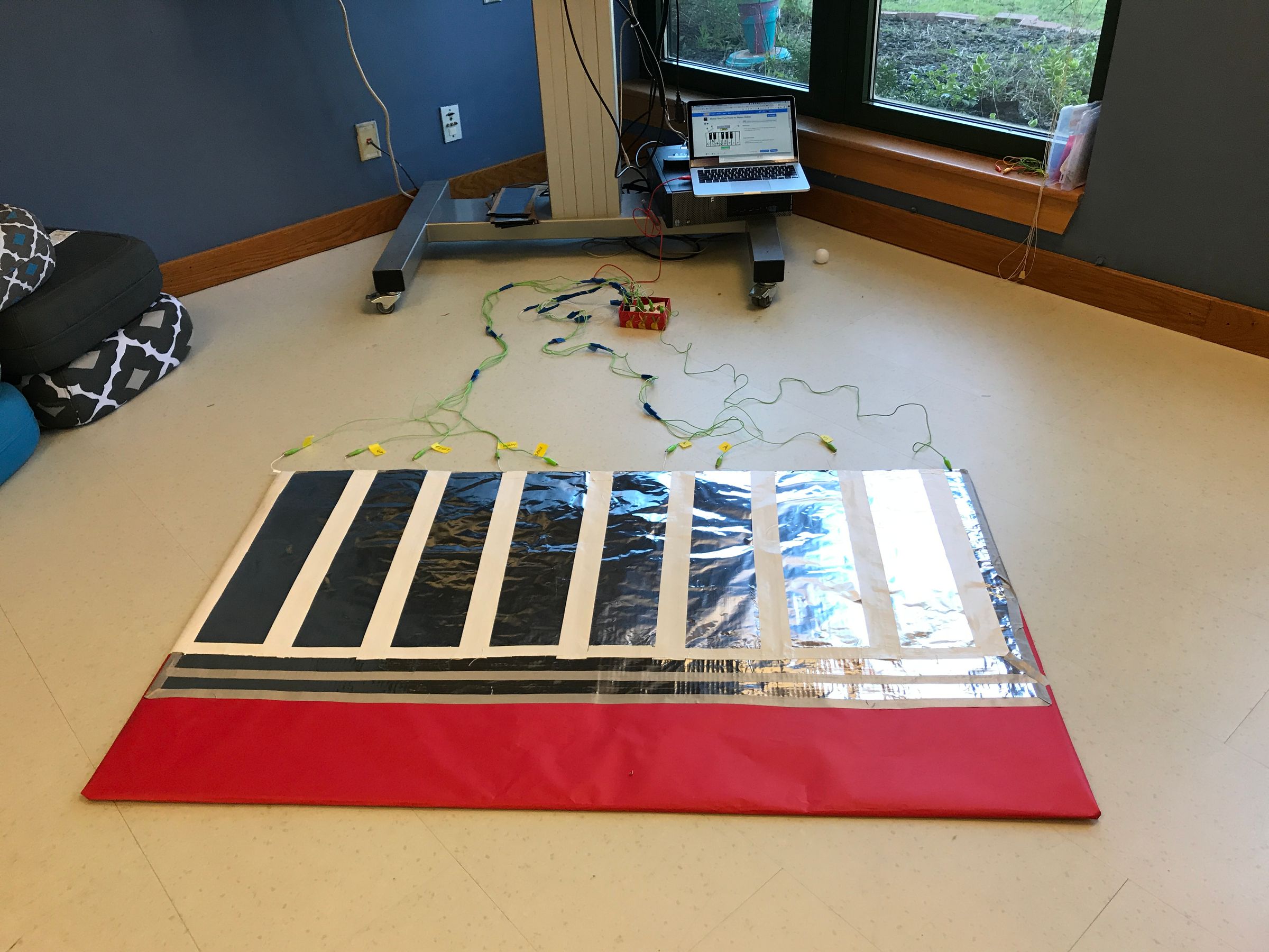 3 Ways to Build a Makey Makey Floor Piano : 8 Steps (with Pictures ...