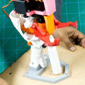Make 3D Printed Humanoid Robot and Control It With Smartphone Using Evive- Arduino Based ...