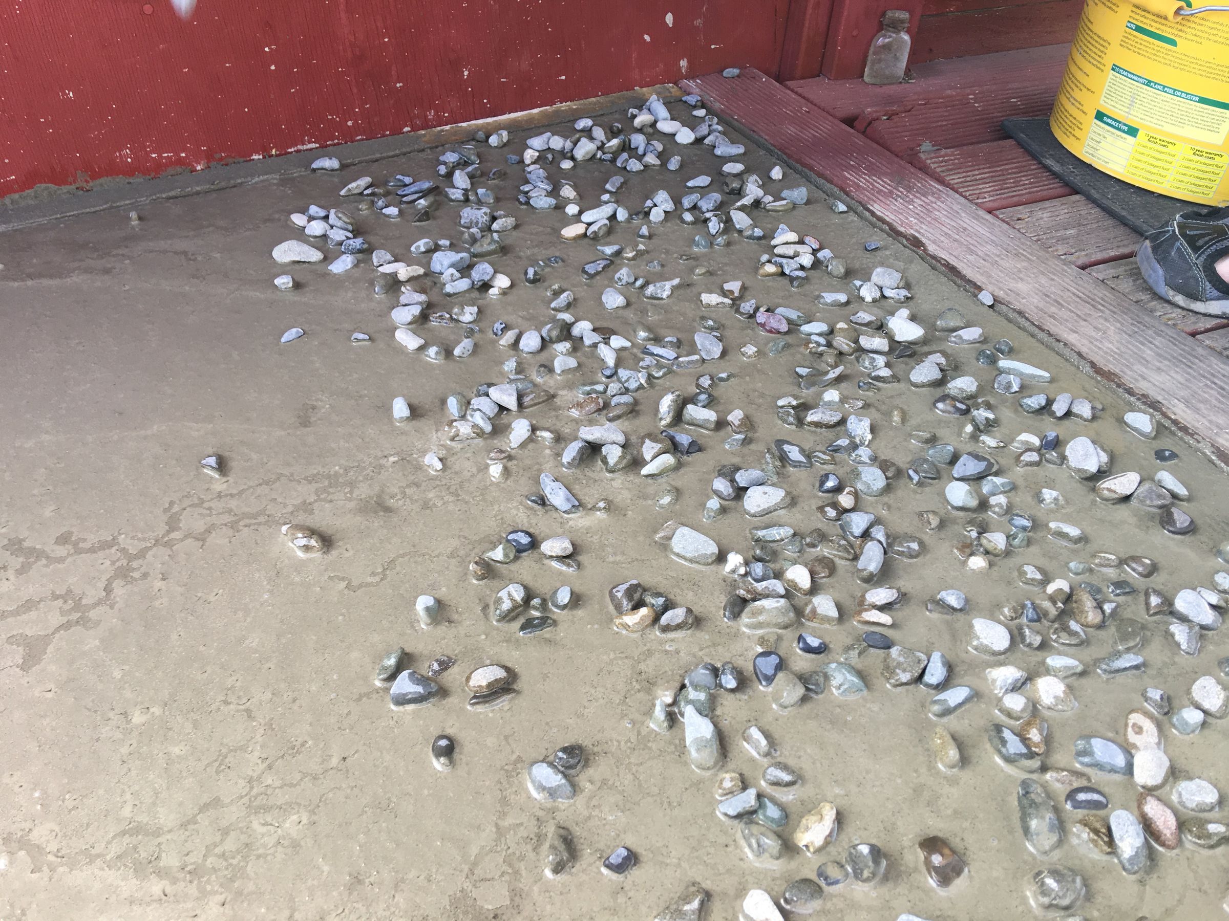 Making an Exposed Aggregate Concrete Path : 8 Steps (with Pictures ...