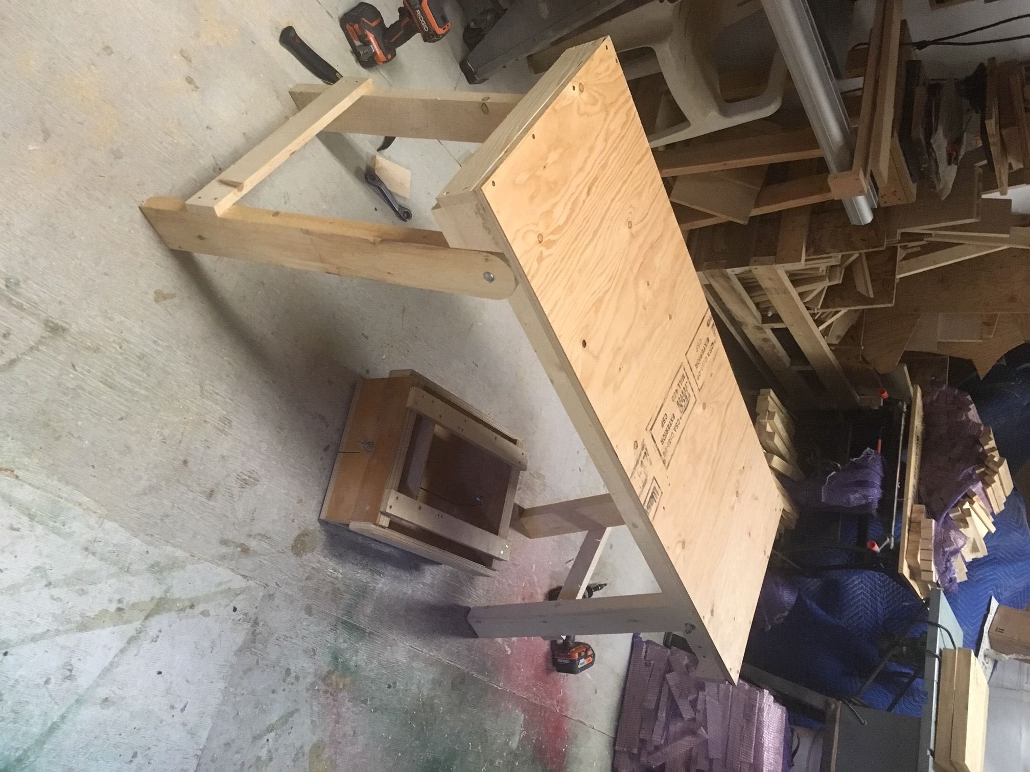 Folding Wood - Work Platform : 10 Steps (with Pictures) - Instructables