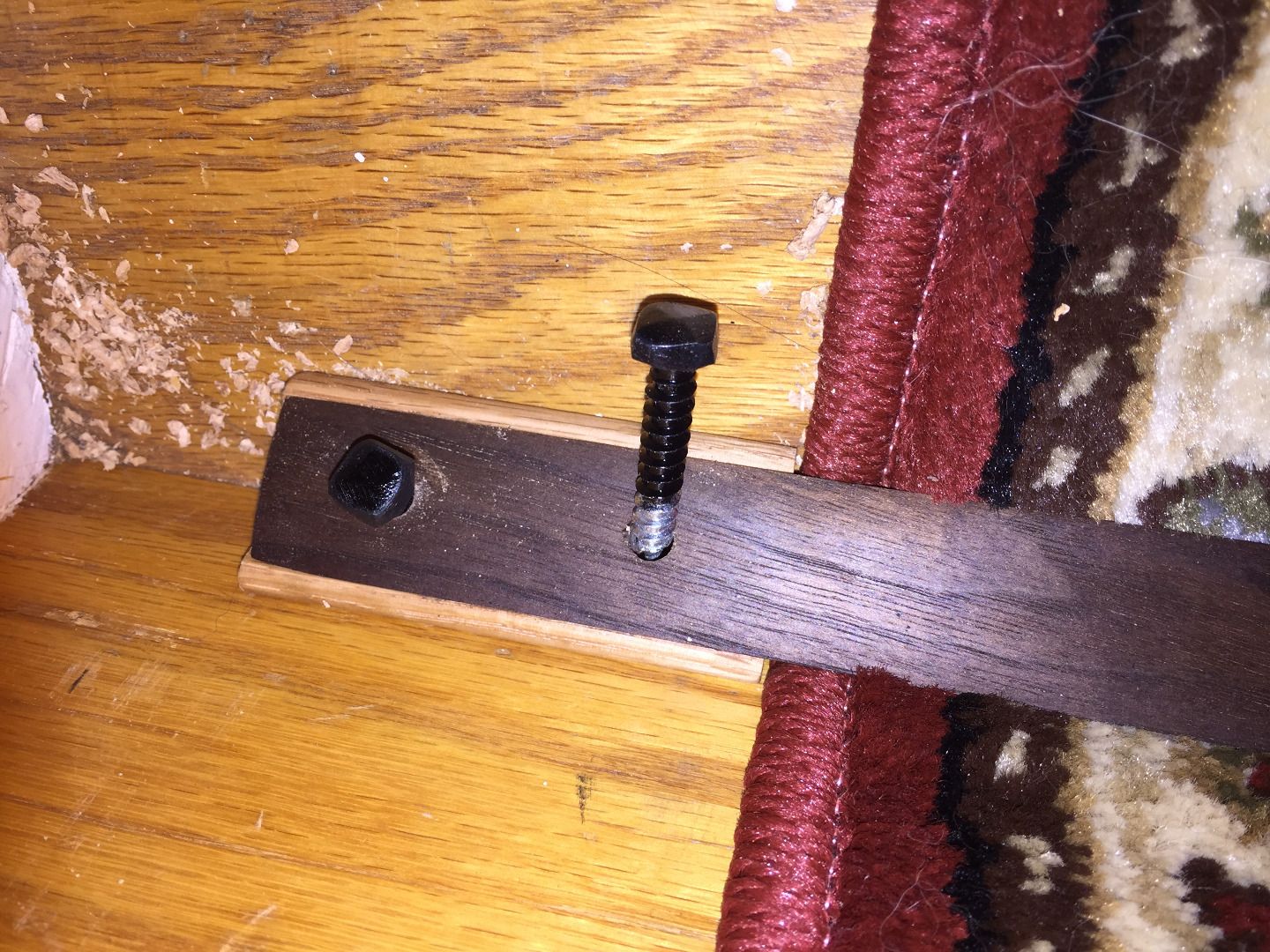 Wooden Stair Rods for a Rug Runner : 5 Steps (with Pictures ...