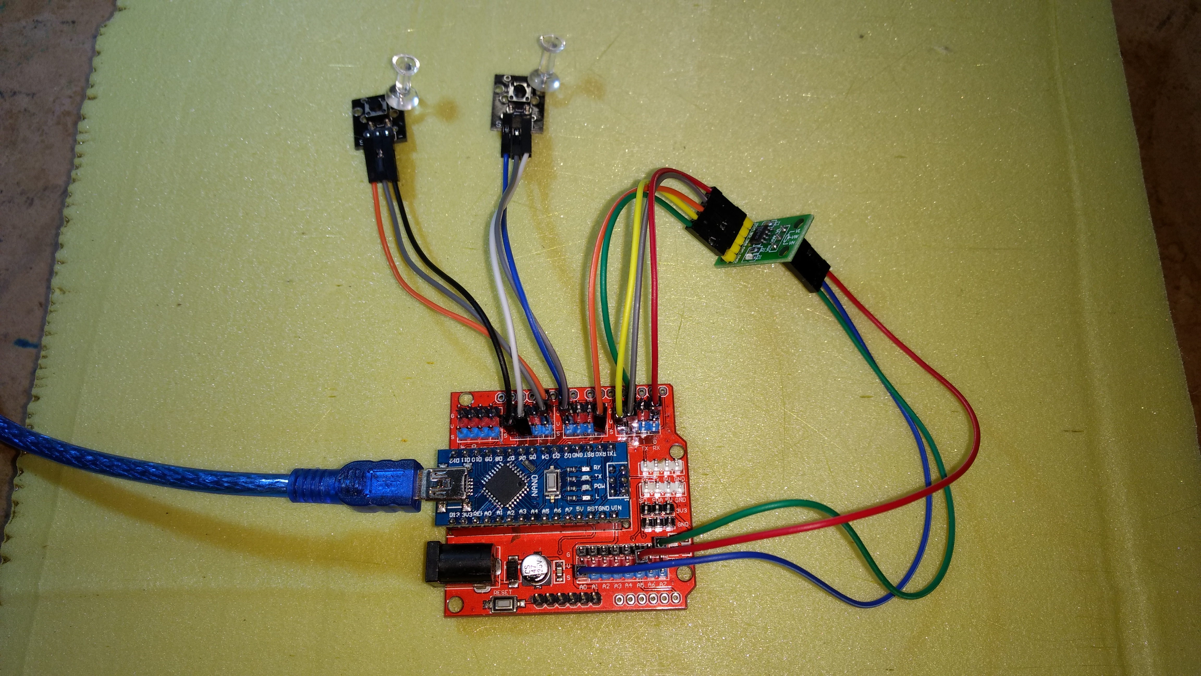 2 Button Digital Potentiometer X9c104 - Instructables