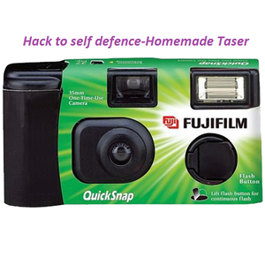 Hack to Self Defence-Homemade Taser : 4 Steps - Instructables