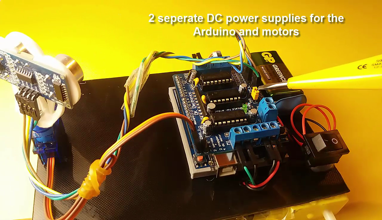 Arduino - Obstacle Avoiding Robot 4WD : 8 Steps (with Pictures ...