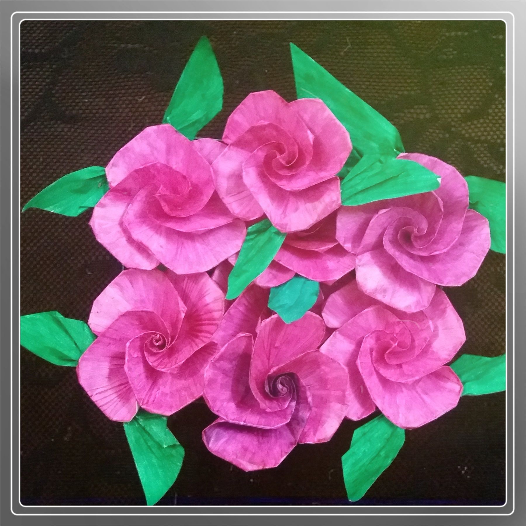 Origami Rose : 7 Steps - Instructables