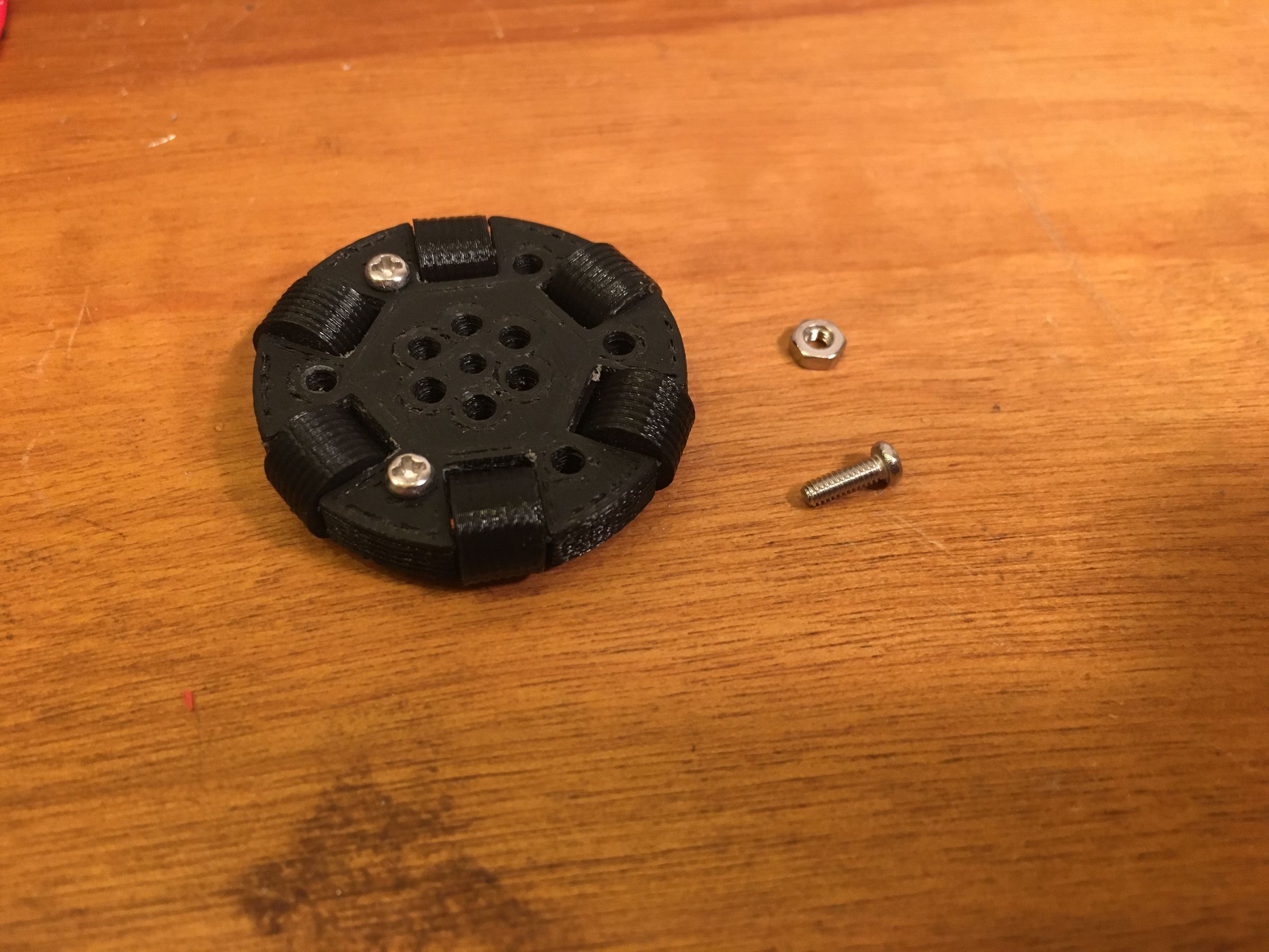 3D Printed Omni-Drectional Wheel / Fidget Toy : 13 Steps (with Pictures ...