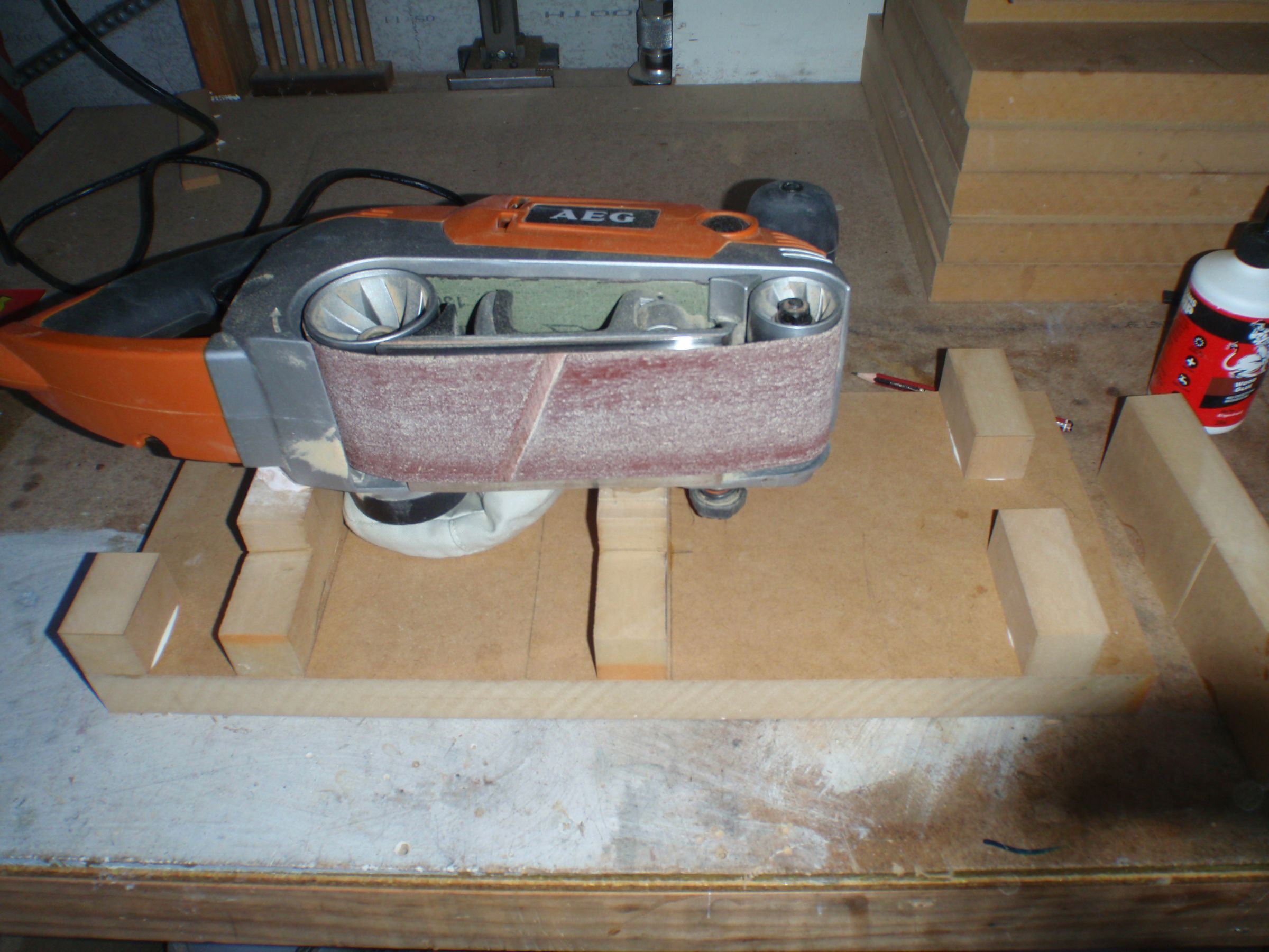 Belt Sander Stand : 8 Steps (with Pictures) - Instructables