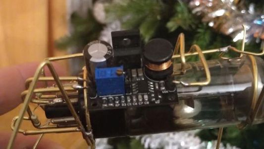 Circuit Sculpture Based on an EM34 Tuning Indicator Tube : 4 Steps ...