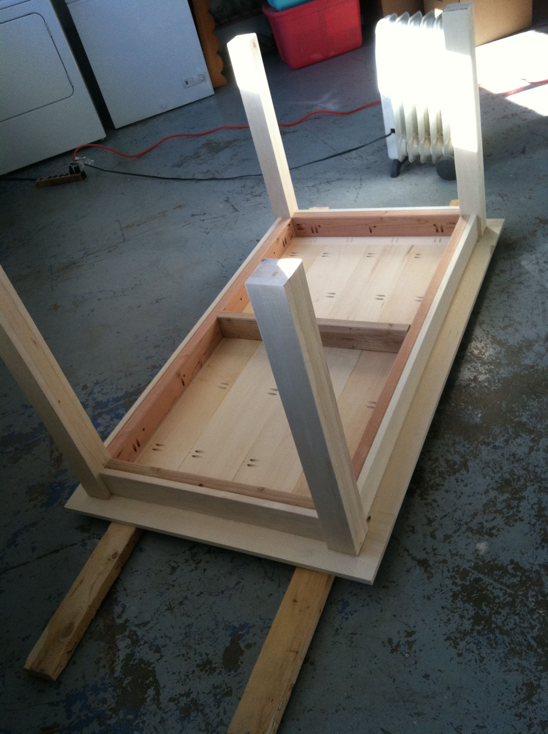 Make a Farmhouse or Parsons Style Table : 7 Steps (with Pictures ...