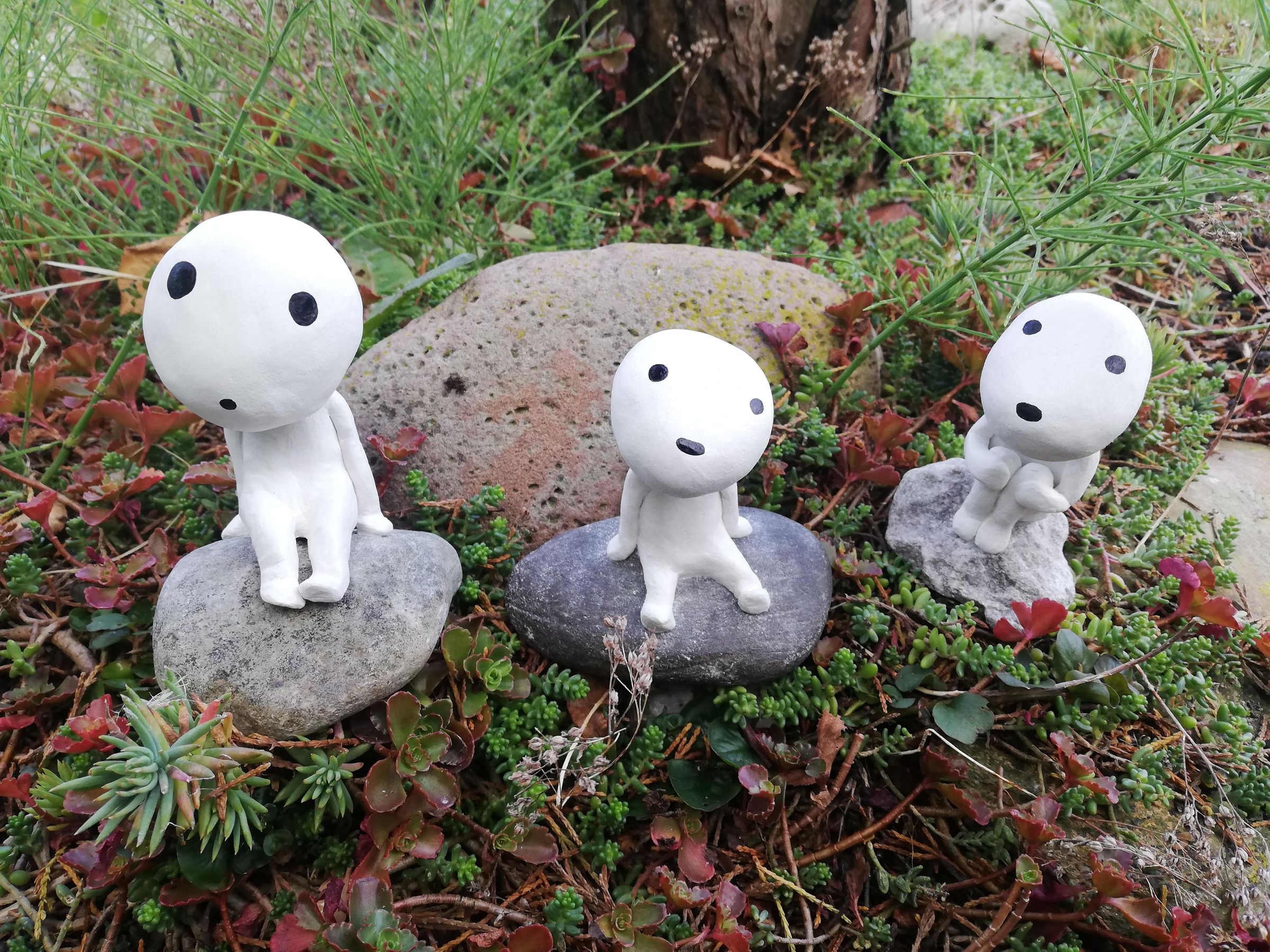 Rattling Tree Spirits (Princess Mononoke) : 11 Steps (with Pictures ...