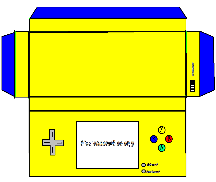 Make a Paper Gameboy : 4 Steps - Instructables
