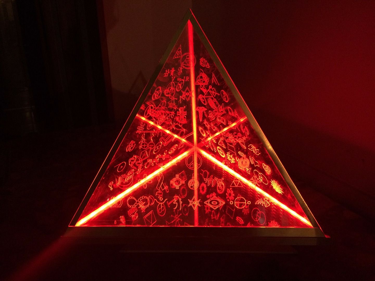 Floating Pyramid Lamp With 108 Spiritual Symbols : 17 Steps (with ...