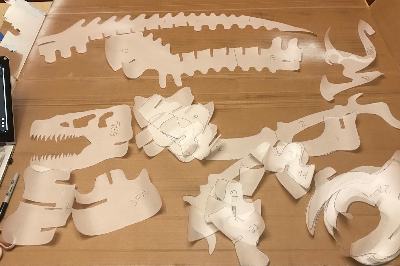 Build a 6'-0" Tall Wooden T-Rex Model : 7 Steps (with Pictures ...
