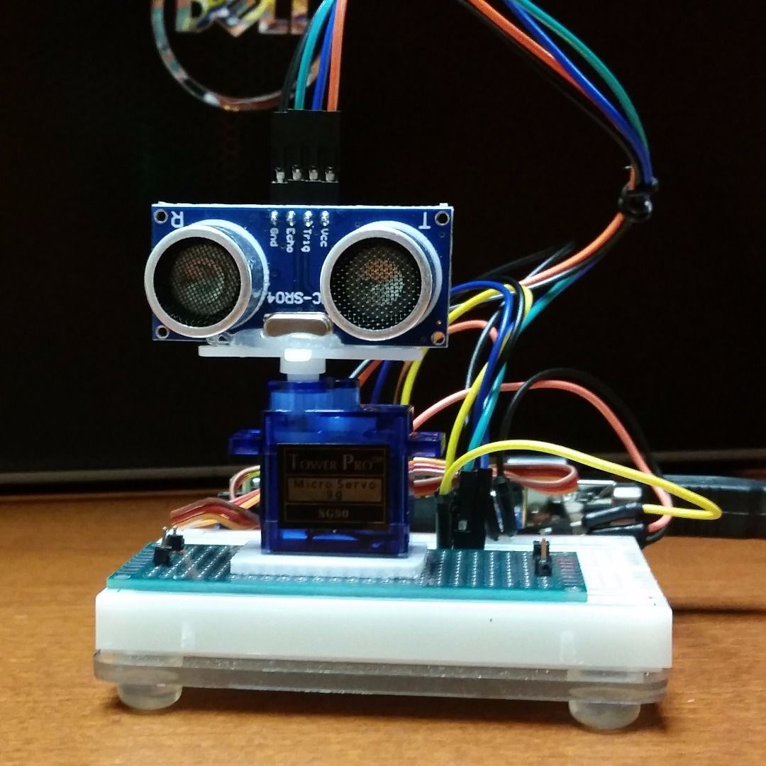 Arduino Ultrasonic Radar Project - Instructables