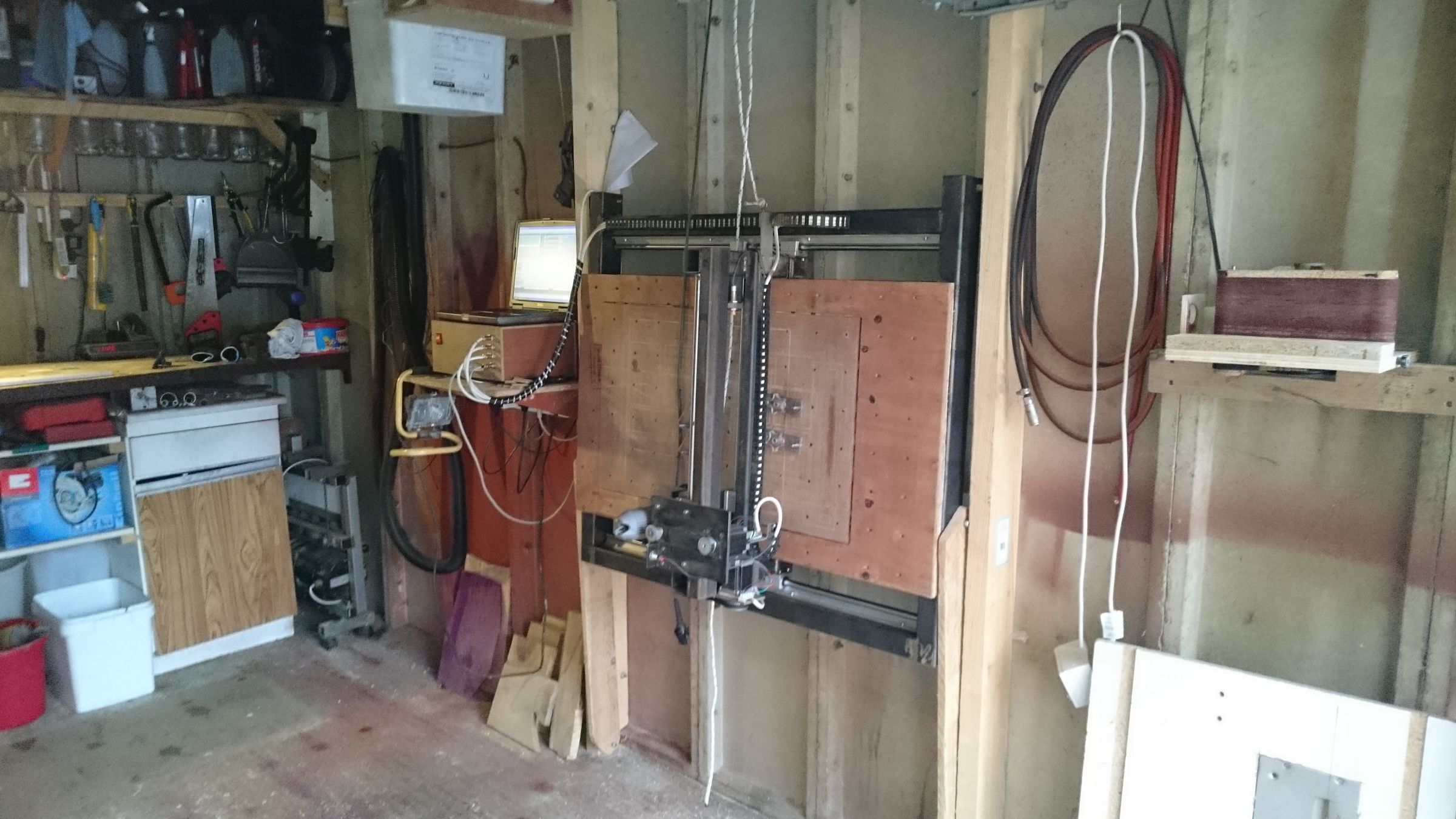 Build a Large Space Saving CNC Router for Under £600! : 7 Steps (with ...