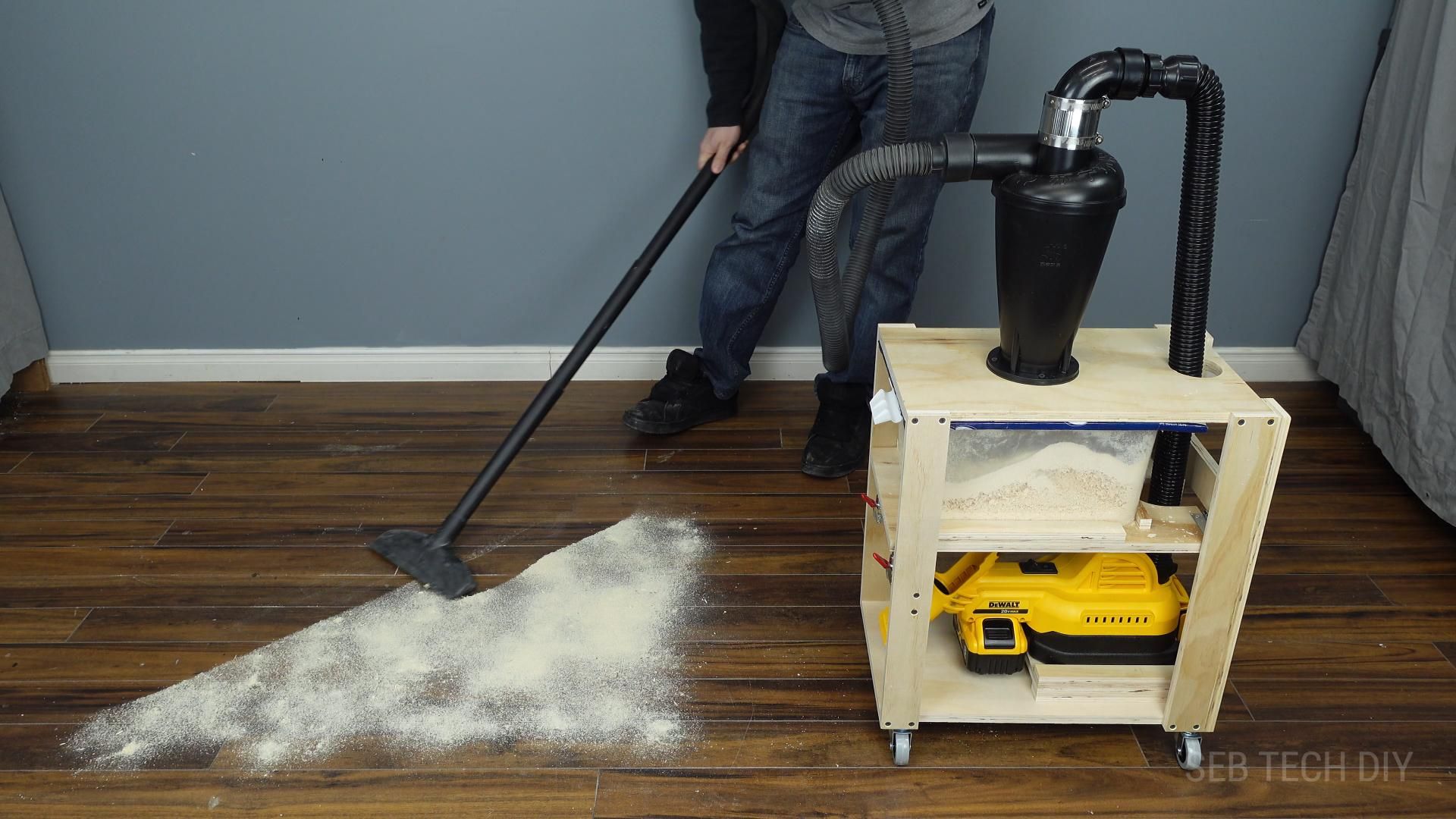 Cordless Dust Collector Cart : 19 Steps (with Pictures) - Instructables