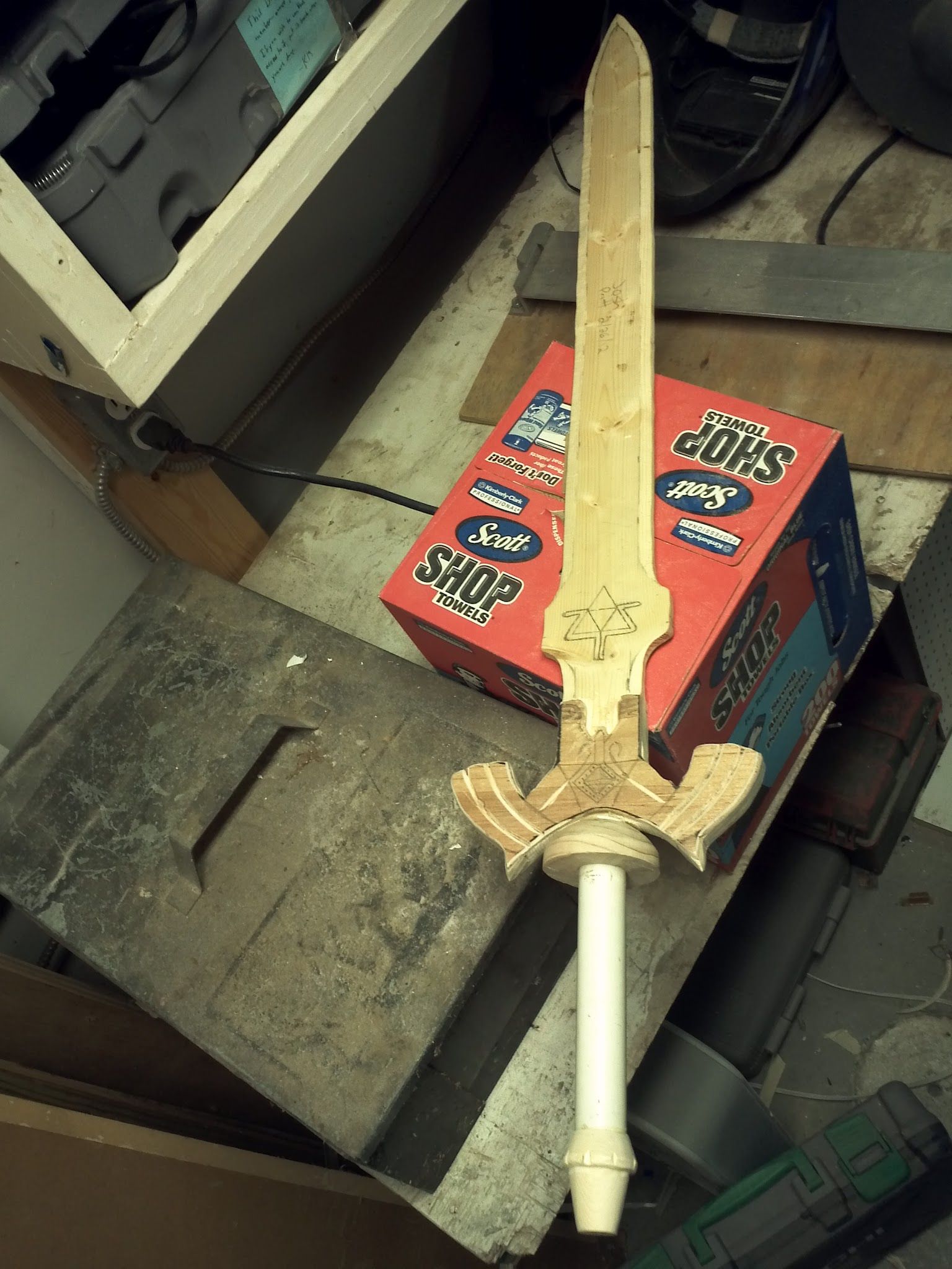How to Make a Wooden Legend of Zelda Master Sword : 9 Steps - Instructables
