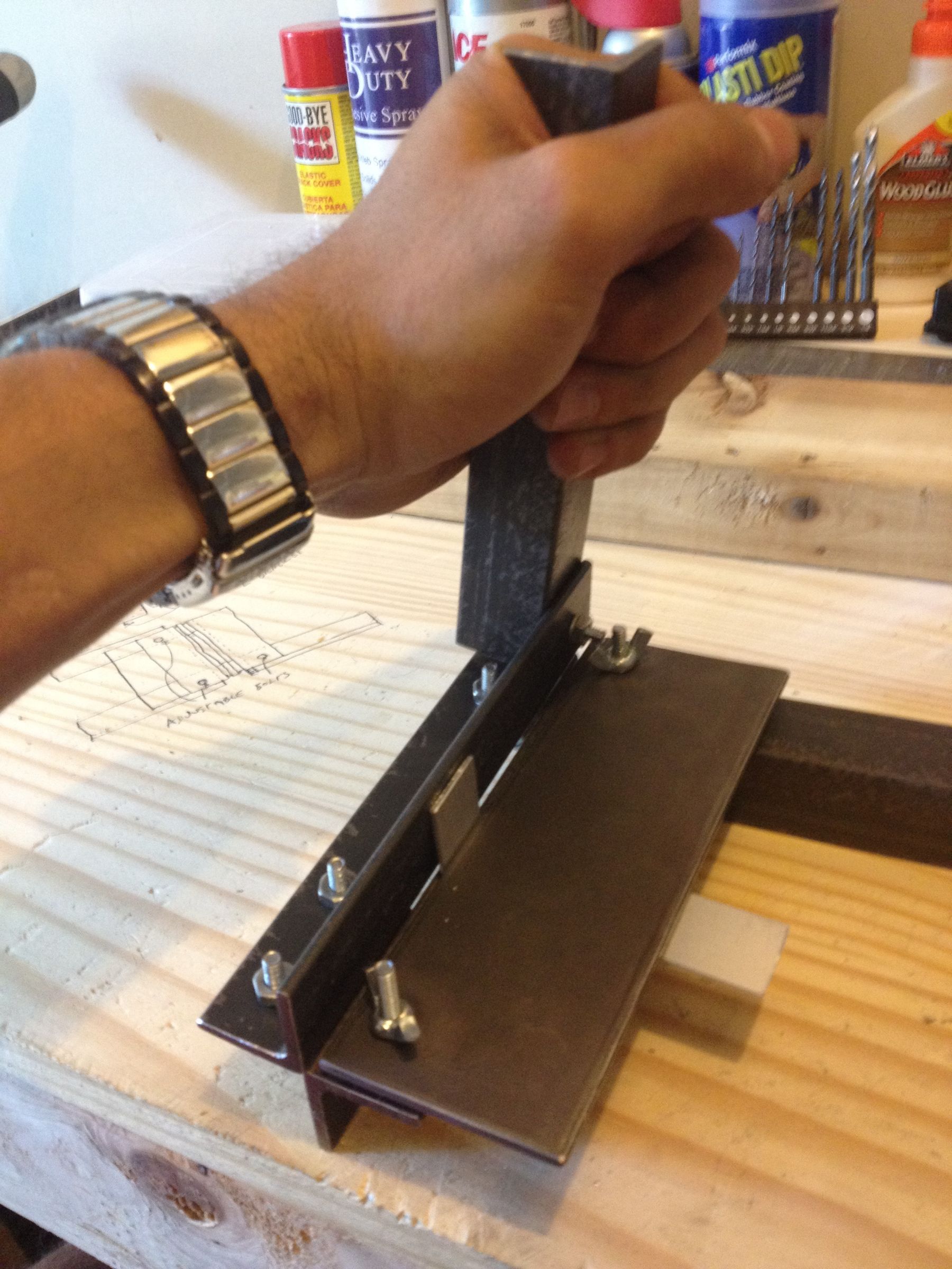 Inexpensive Soft Metal Bending Tool : 4 Steps (with Pictures ...